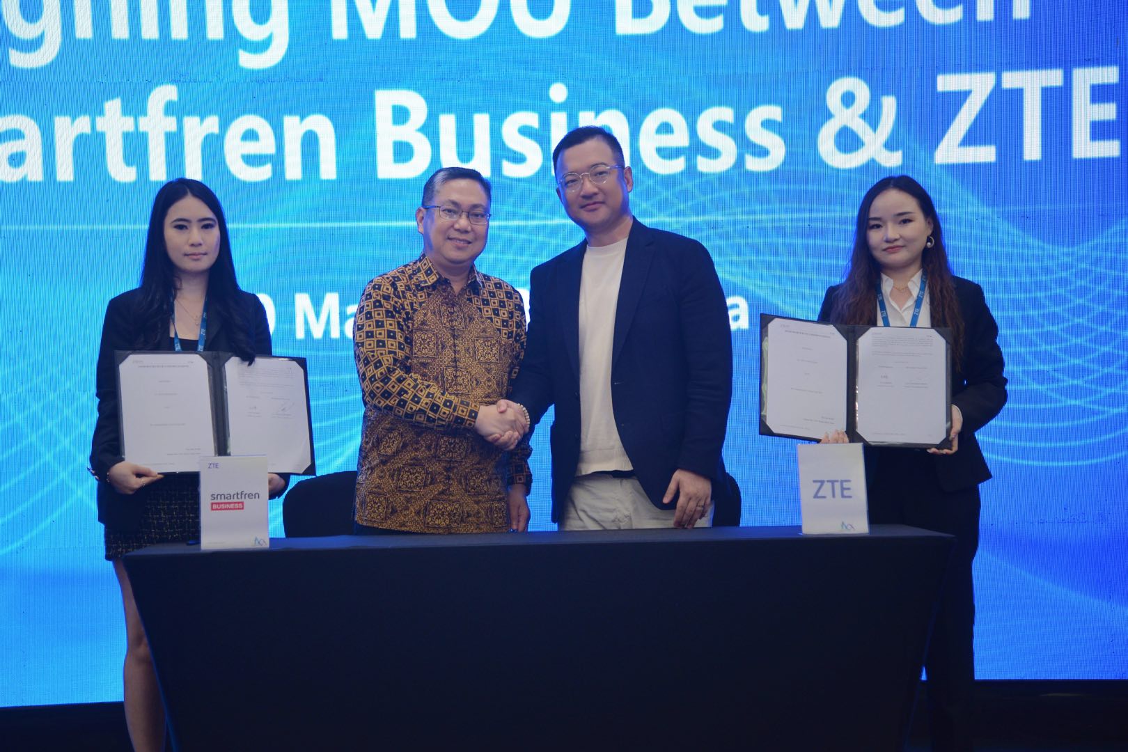 ZTE and Smartfren Business strengthen collaboration to drive network infrastructure market ...